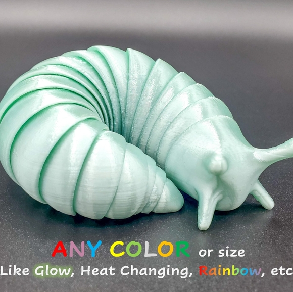 Toys | Fidget Slug Articulating Stim Toy 6 Inches | Poshmark
